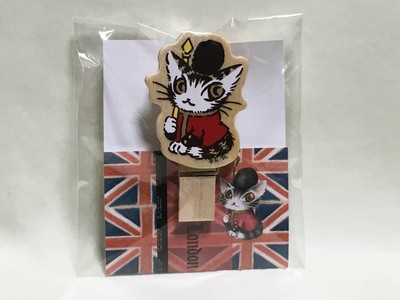 Wachifield Cat Dayan Not for Sale Wooden Pinch London Clothespin ...