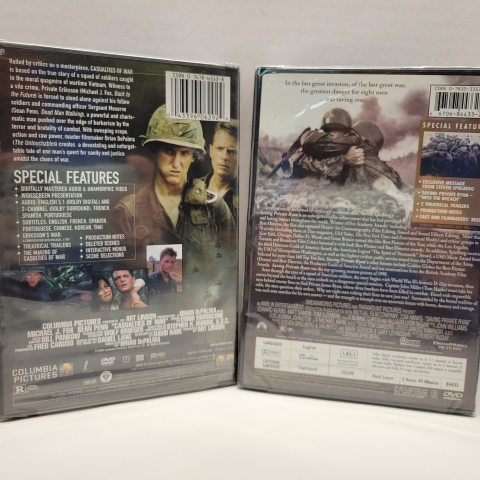 8 Sealed Military War DVDs Lot (35 Movies / Documentaries Total) Action ...