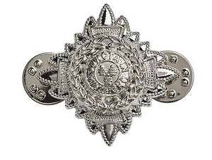 4x Female Police Inspector Pips Bath Stars METAL Epaulettes Chrome ...