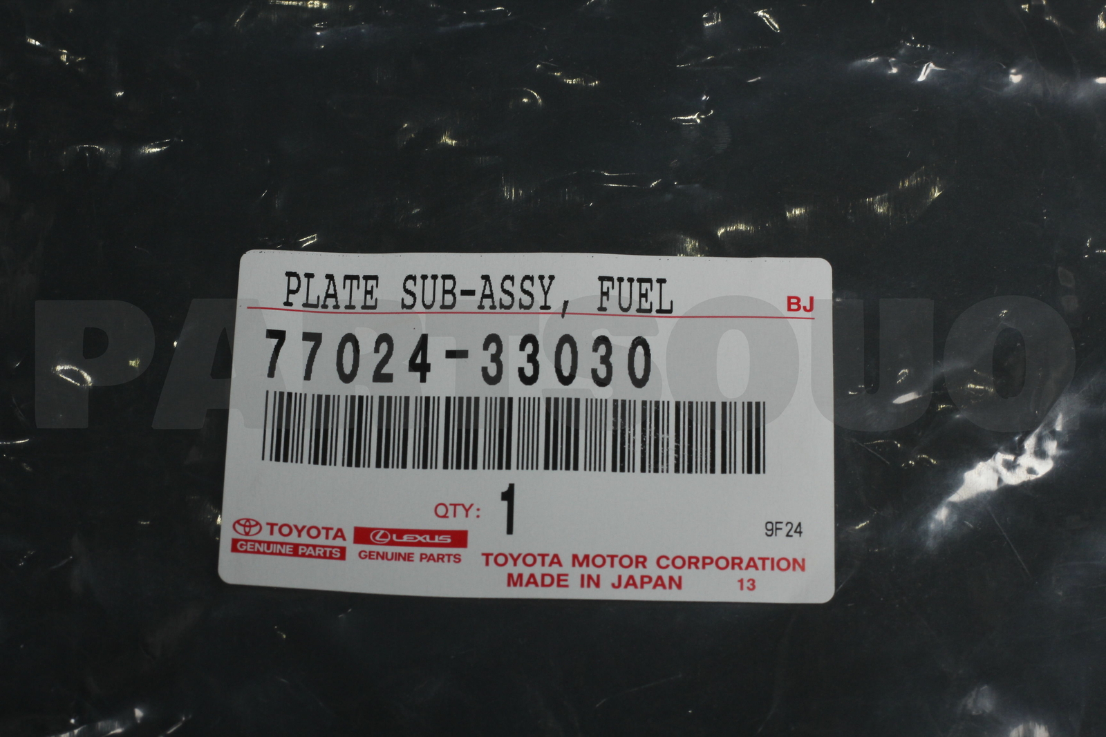 7702433030 Genuine Toyota PLATE SUB-ASSY, FUEL SUCTION 77024-33030 | eBay