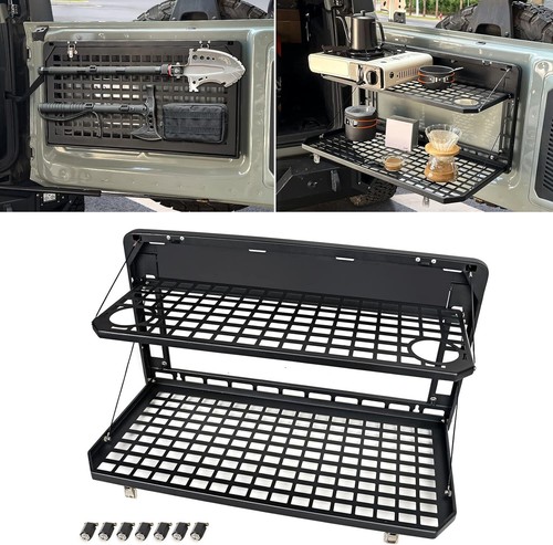 Rear Foldable Tailgate Table Cargo Shelf Storage Shelf for 2021-2024 ...