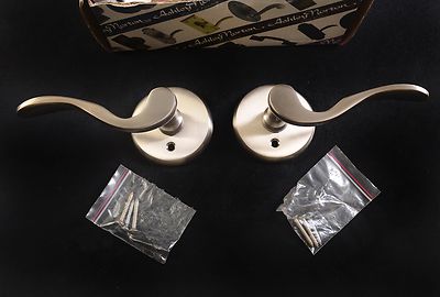 Nickel Dummy Lever Handle Set Ashley Norton Design BB2000.40 Pair R & L ...