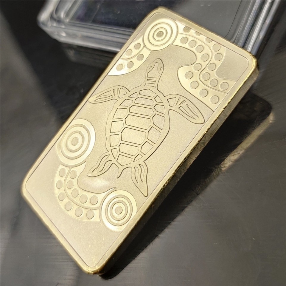 1 oz Elizabeth II Australia 9999 Fine Gold Art Bar. | eBay.de