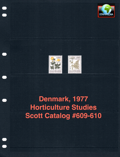1/3 off $1.65 Scott Value - 1977 DENMARK Horticulture Botany Plant CV ...