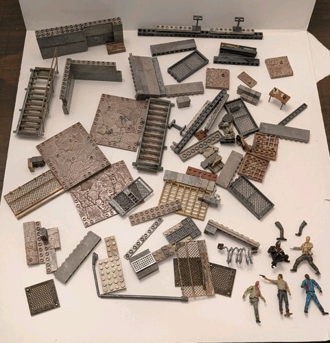 AMC The Walking Dead Building And Figure Set Lot - McFarlane 2014 | eBay