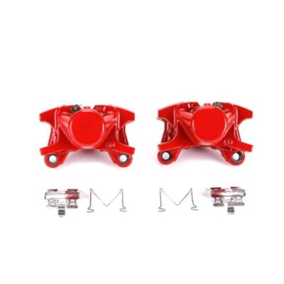 For Power Stop 01-05 Lexus IS300 Rear Red Calipers W/o Brackets - Pair ...