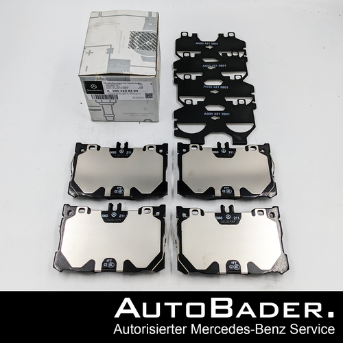 Original Mercedes Bremsbeläge Bremsklötze VORNE 205 213 238 253 257 ...