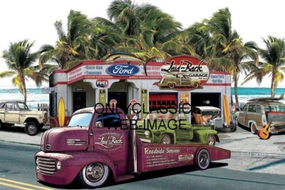 OLD HOT ROD SPEED SHOP 12X18 POSTER SALES SERVICE AUTO RACING VINTAGE ...