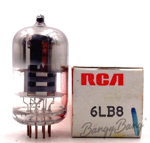 RCA 6LB8 Triode Pentode Video Amp. Audio Vacuum Tube Valve- Bangybang ...