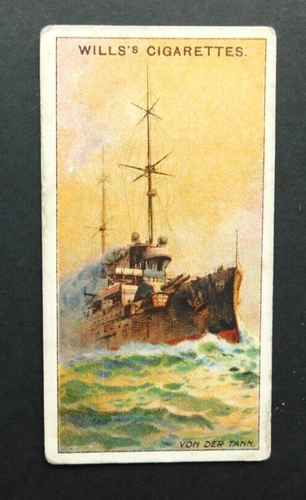 1910 Wills Vice Regal Cigarette Card The Worlds Dreadnoughts #11 Von ...