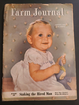 RARE COVER Farm Journal Magazine January 1946 | eBay