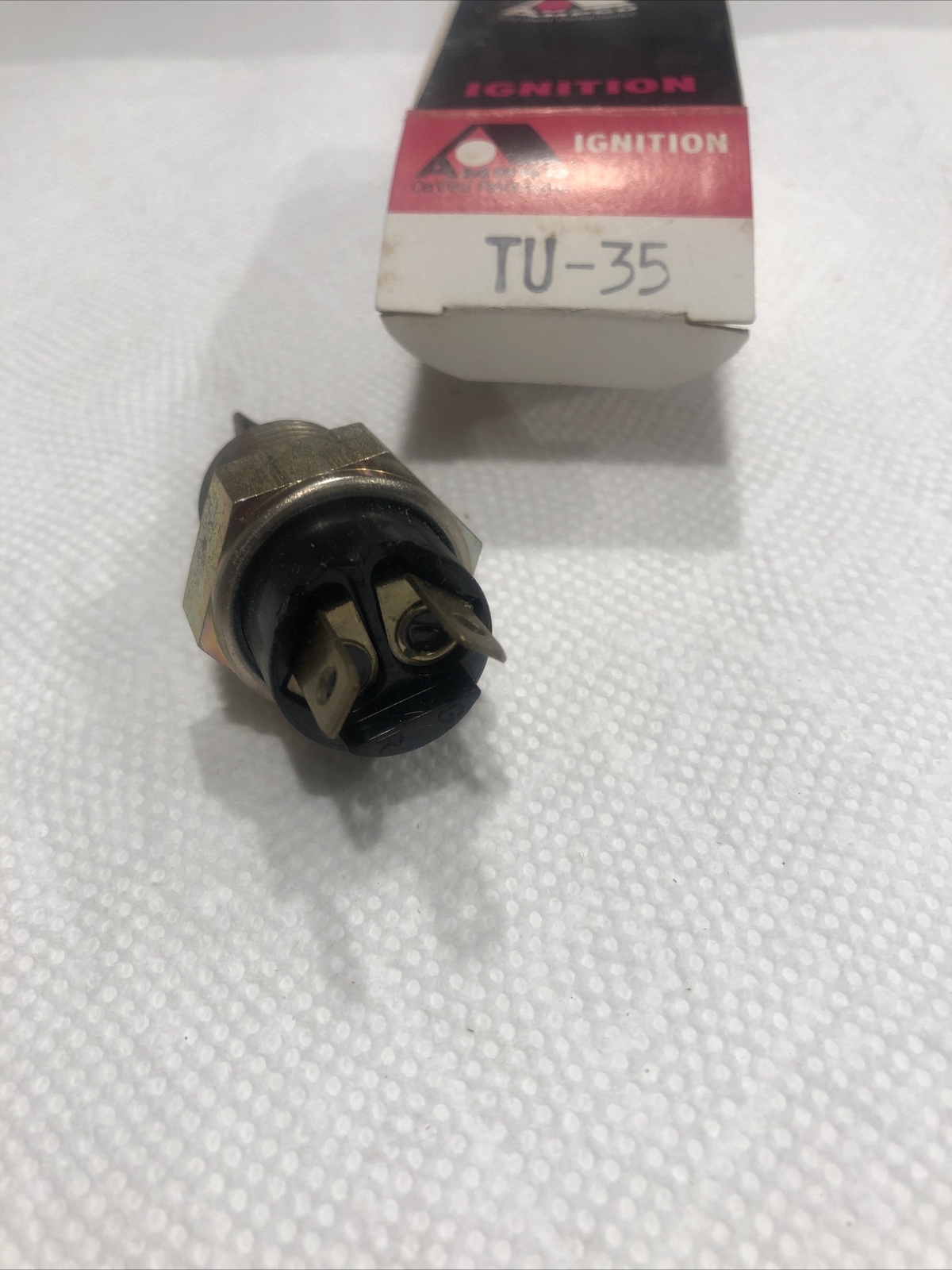 NOS Ampco TU35 Temperature Sending Unit 1971-72 Chevelle Camaro Nova V8 ...