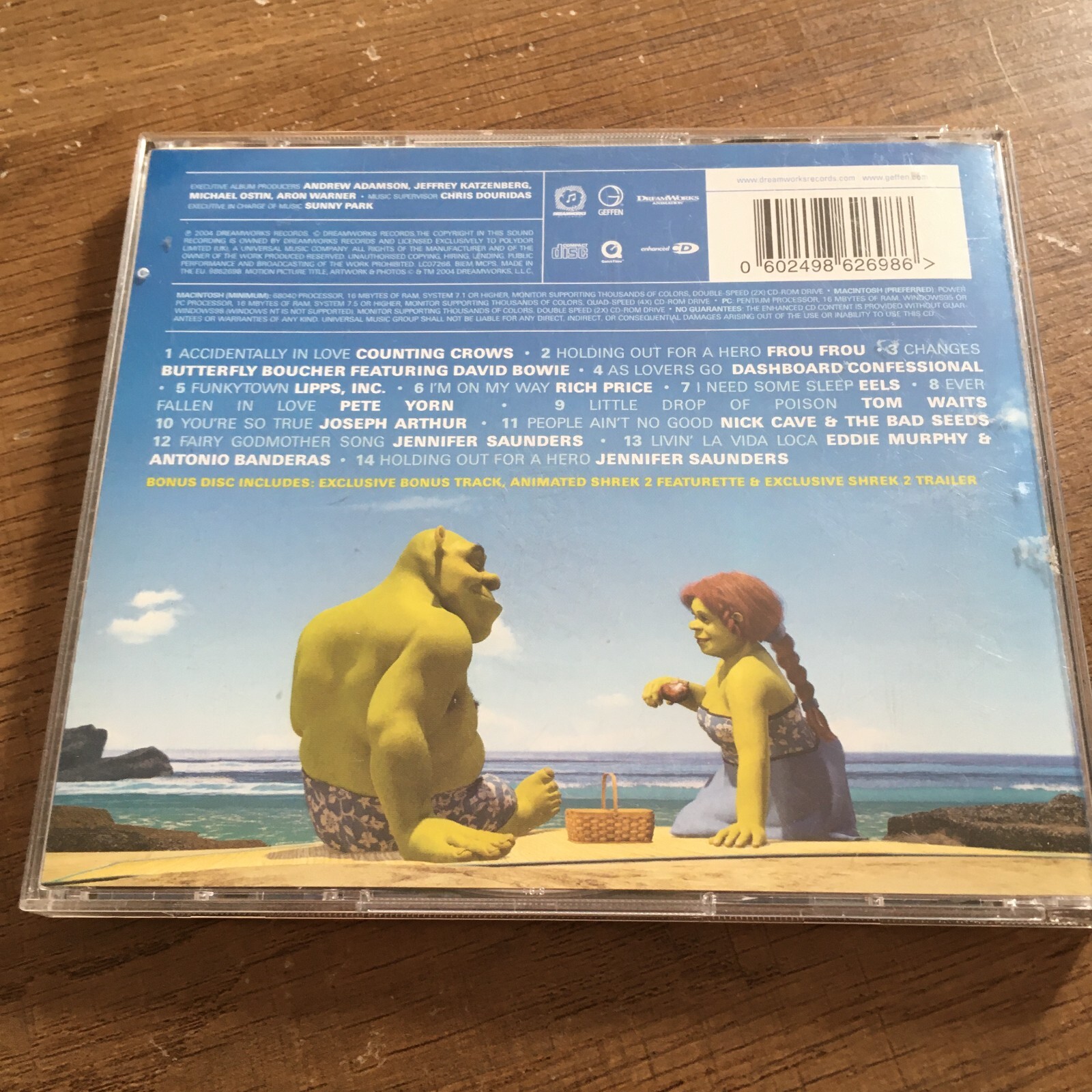 Shrek 2 (Motion Picture Soundtrack) - 2 CD ...