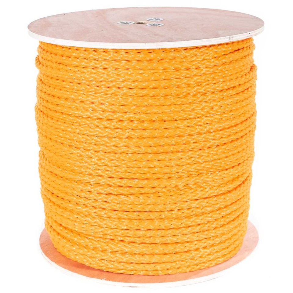 Hollow Braid Polypropylene Rope – Large Variety of Colors and Diameters ...