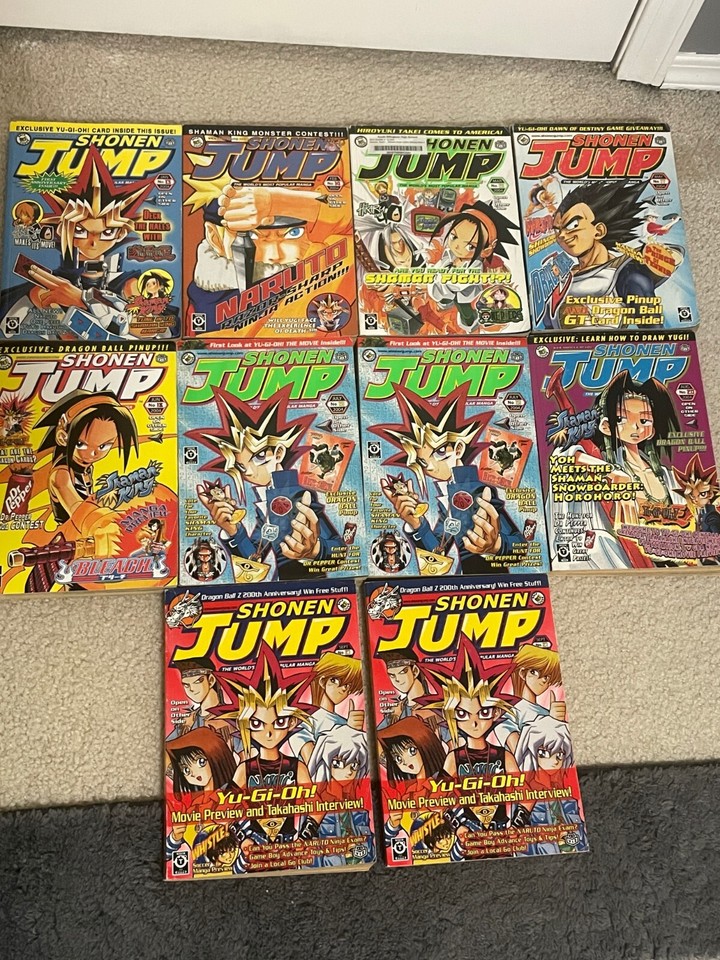 Shonen Jump Manga Magazine You Pick! 2003-2012 REDUCED PRICE WHEN ...