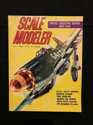 SCALE MODELER Magazine-First Issue-Special Collector Edition-Dec 1965 ...