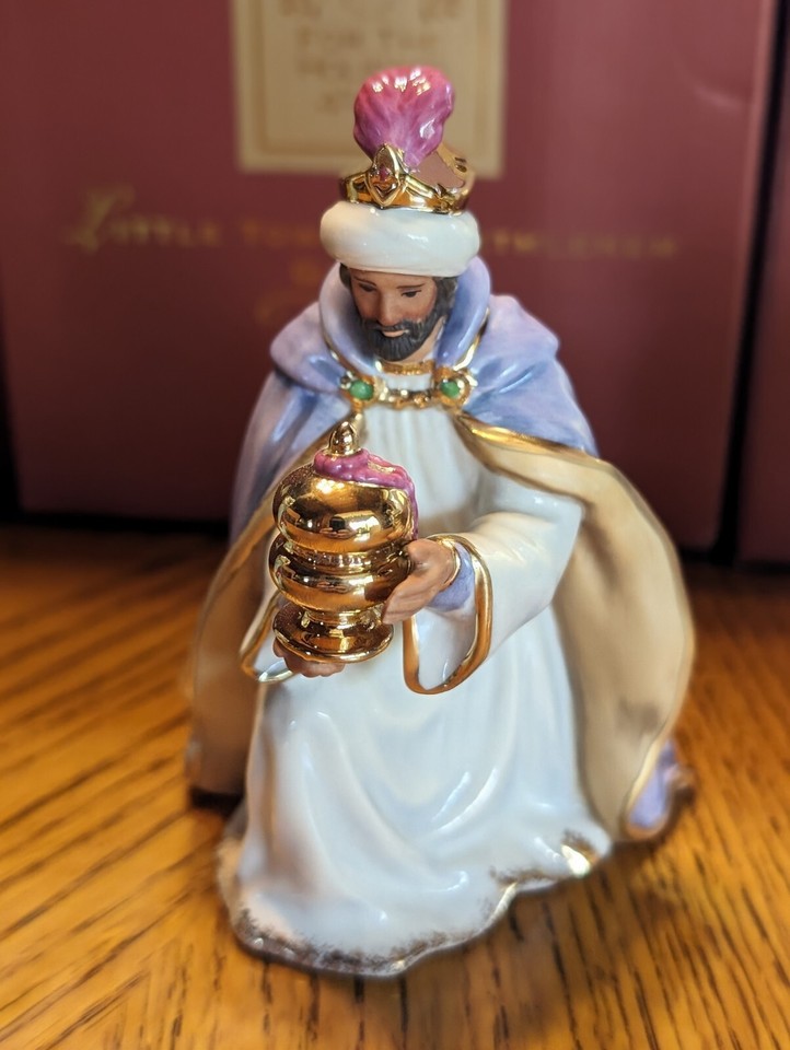 Mint Lenox LITTLE TOWN of BETHLEHEM Nativity Melchior, Balthazar ...