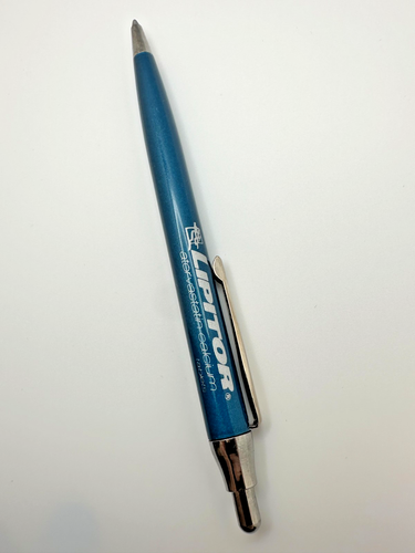 Vintage Lipitor Promo Pen Pharmaceutical Drug Rep Advertising Blue ...