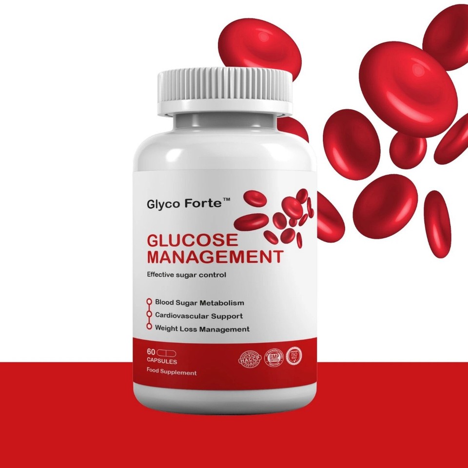 Glyco Forte, Blood Pressure Capsules, Glucose Management , 60 capsules ...