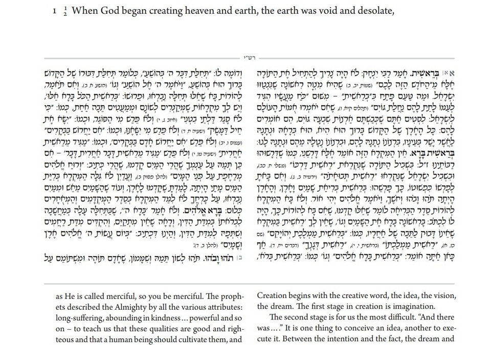 The Koren Shalem Complete Chumash Torah Hebrew/English w/Rashi ...