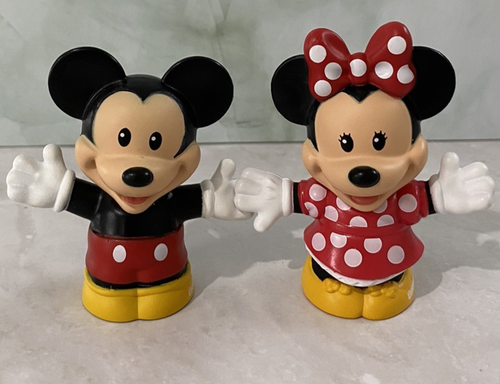 Fisher Price Little People Mickey & Minnie Mouse Disney World Magic ...
