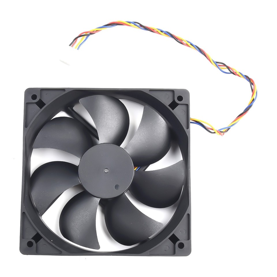 Long lasting Axial Fan with Dual Ball Bearings for PC Cooling 12025 Fan ...