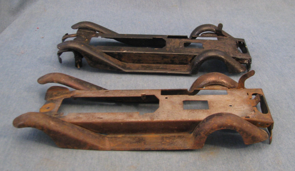 2 vintage Hoge pressed steel Fire Chief windup toy car parts | eBay