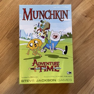 Munchkin Adventure Time Card Game Steve Jackson COMPLETE 2014 ...