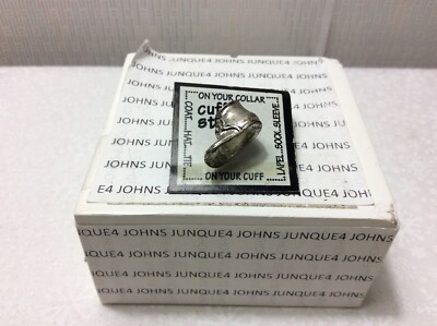 BABY SHOE PIN CUFF STUFF New with card Silver Shoe perfect gift for a ...