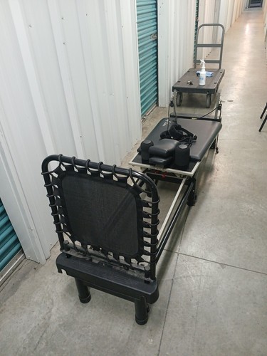 Aero Pilates 700 Foldable Reformer Fitness Machine with Cardio ...