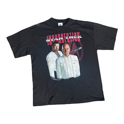 97-98 Rare Vintage TOUR CHAMP Star Trek Insurrection Picard Riker T ...
