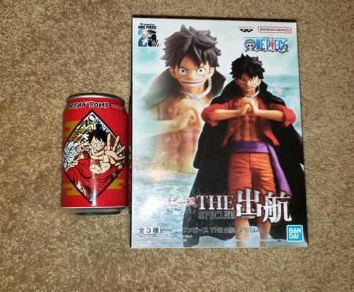 Bandai Banpresto One Piece The Shukko Monkey D. Luffy Figure & Drink | eBay
