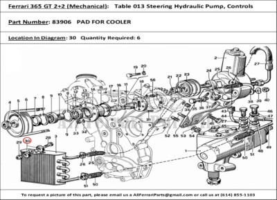 Ferrari Part 83906 Rubber Spacer | eBay