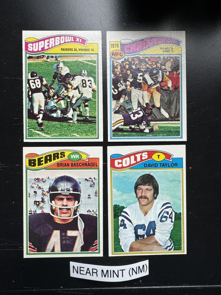 1977 Topps Football Cards 1-125 (P-NM) - You Pick - Complete Your Set ...