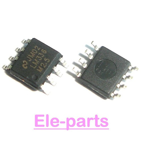 10 PCS LM336M-2.5 SOP-8 LM336M2.5 LM336 2.5V SMD-8 voltage references ...