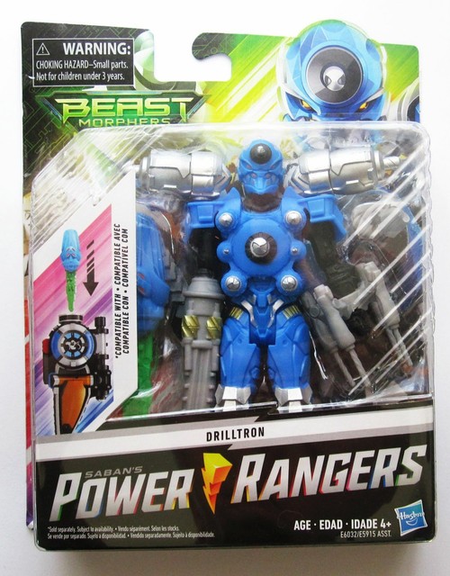 Hasbro Power Rangers Beast Morphers Drilltron 6in Action Figure for ...
