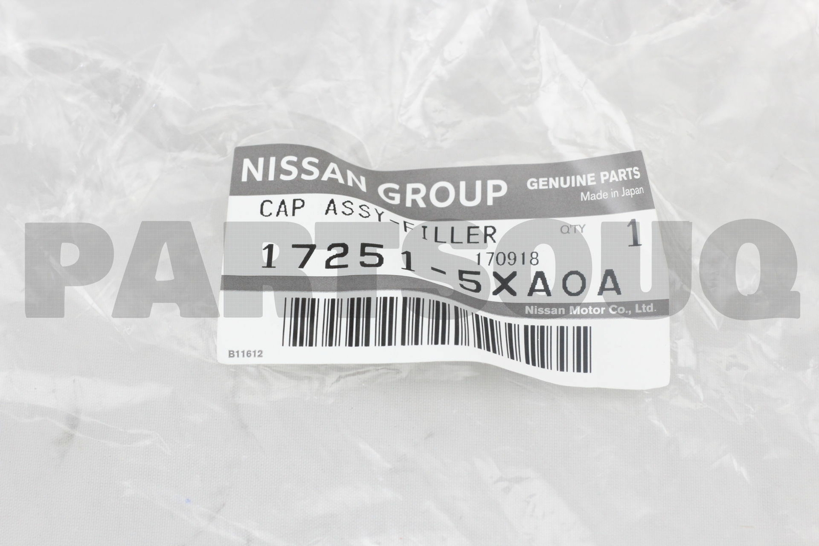 172515XA0A Genuine Nissan CAP ASSY-FILLER 17251-5XA0A | eBay