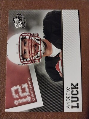 2012 ANDREW LUCK PRESS PASS NFL ROOKIE CARD RC #30 INDIANAPOLIS COLTS ...