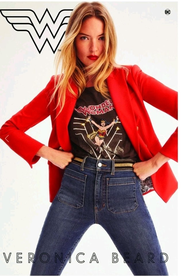 Veronica Beard x Wonder Woman Miller Jacket in Red Sz 18 RARE Limited ...
