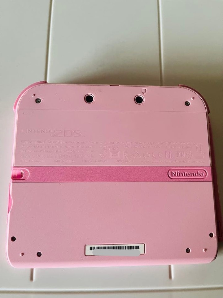 Nintendo 2DS Pink Console Touch Pen Charger Tested Used Authentic Japan ...