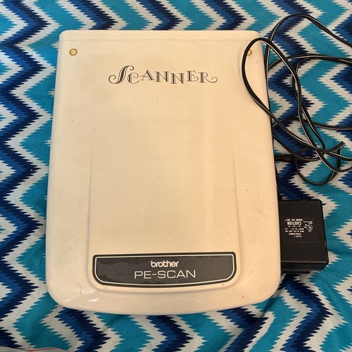 Brother Sewing Embroidery PE-Scan Scanner With Books Cards Designs ...