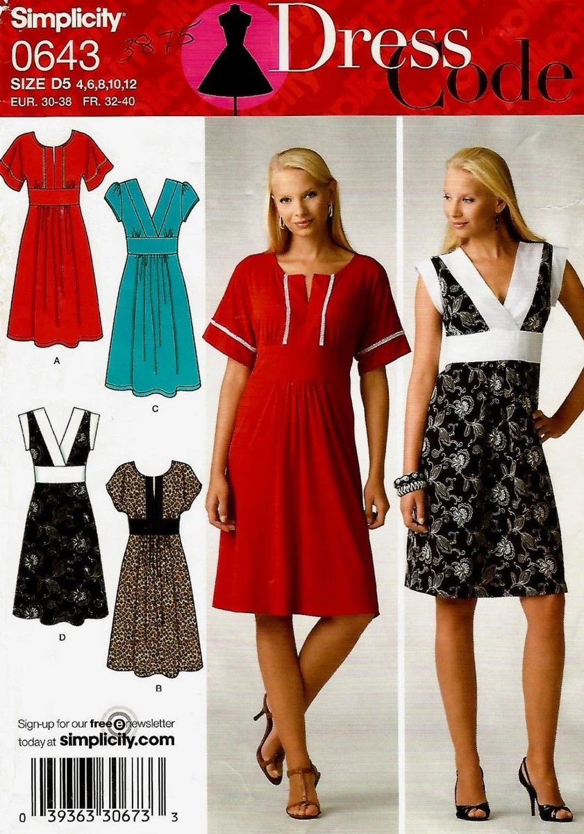 Simplicity Summer Dress Patterns
