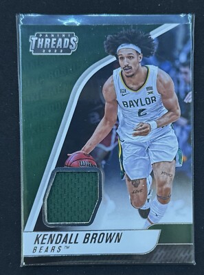 KENDALL BROWN 2022 Panini Chronicles Draft Picks Threads Jersey Relic ...