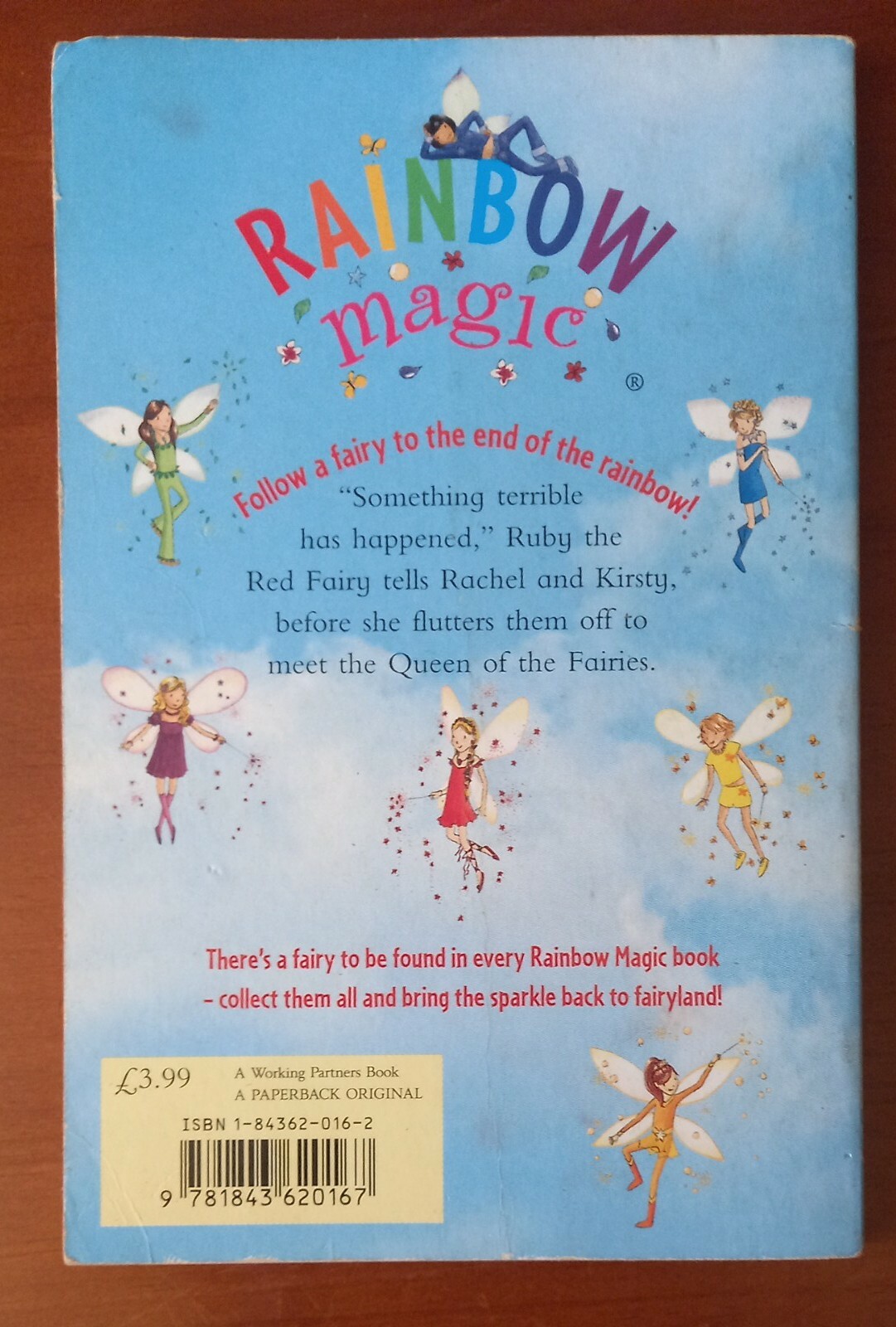Ruby the Red Fairy by Daisy Meadows (Paperback) Rainbow Magic #1 ...