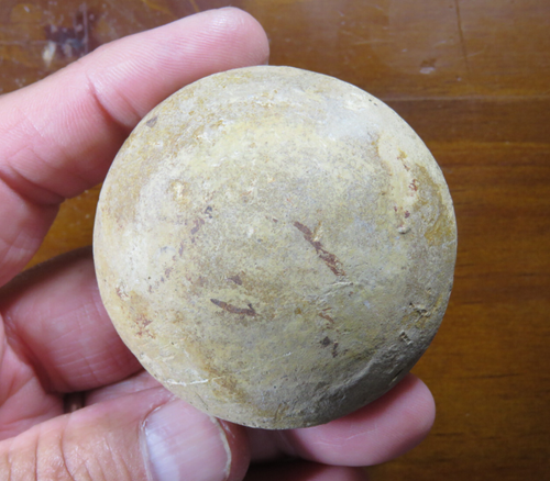 Nice Woodland chert nodule Salt River discoidal, Massac Co, Illinois 2. ...