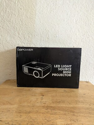 DBPOWER LED LIGHT SOURCE SMART PROJECTOR - BRAND NEW IN BOX | eBay