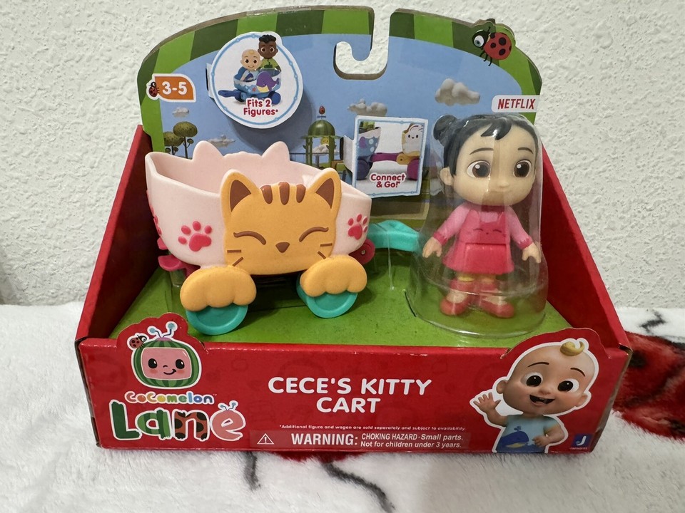COCOMELON LANE Nico Lion Cruiser, Bella Rider, CeCe Cart, Nina Buggy ...