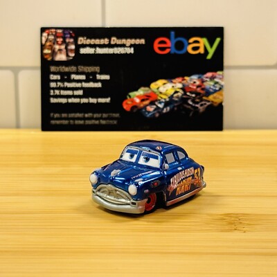 Disney Pixar Cars - MINI RACERS - METALLIC DOC HUDSON FABULOUS HUDSON ...
