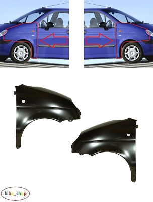 FOR CHEVROLET MATIZ 2001 - 2005 NEW FRONT WINGS FENDERS PAIR LEFT ...