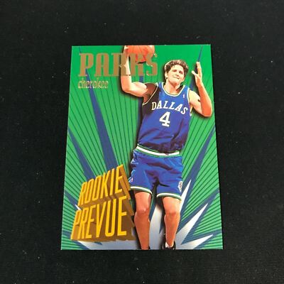 1995 SkyBox Rookie Prevue #RP11 CHEROKEE PARKS Dallas Mavericks *NV11A ...